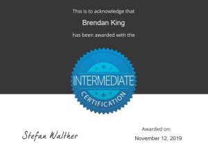 Brendan King Completes the Advanced 3CX certifications